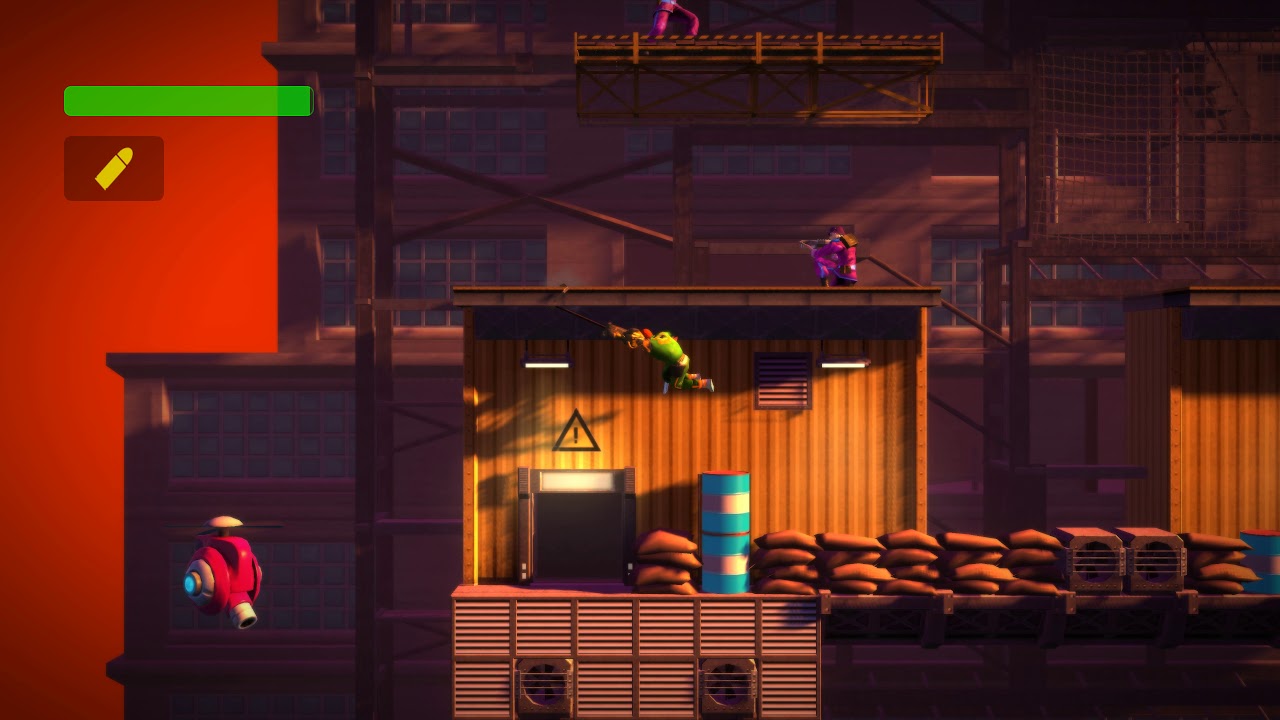 Bionic Commando Rearmed 4K - Area 05 - All Secrets - YouTube