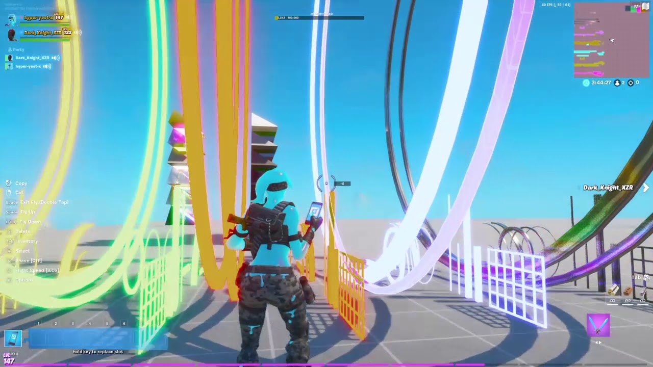 Making a neon 1v1 map [pt 1] - YouTube