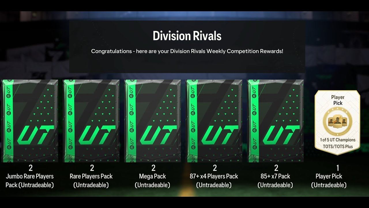 EA SPORTS FC 24: Division Rivals rewards - YouTube