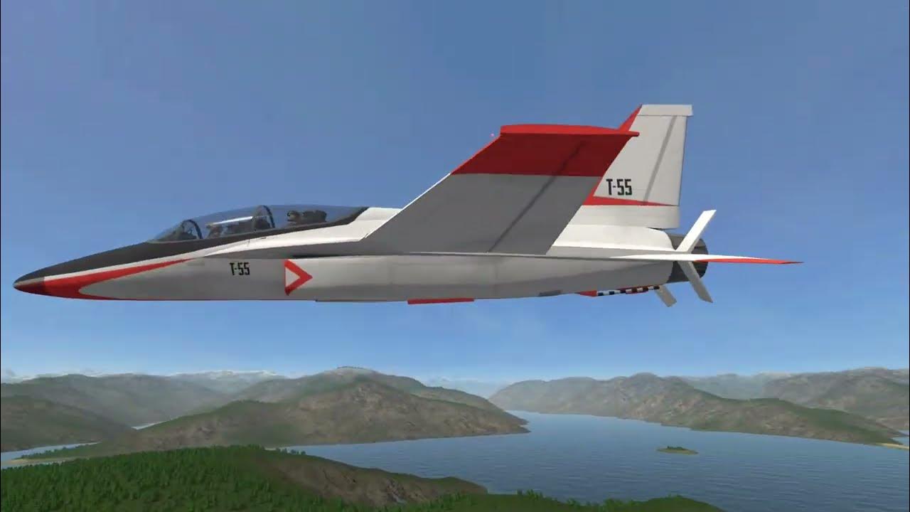 VTOL VR 03 | T-55 Tyro Trainer Jet - First take-off and landing - YouTube