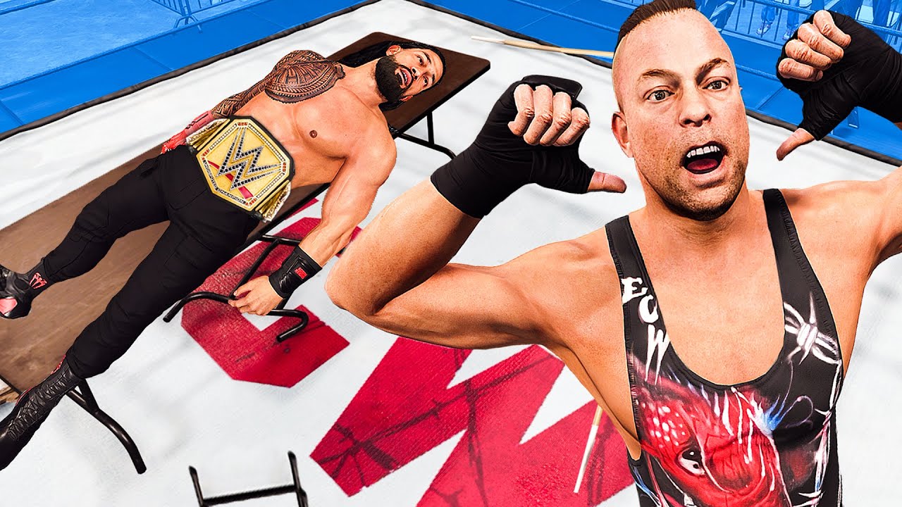 WWE 2K23 But I Put Roman Reigns in ECW! - YouTube