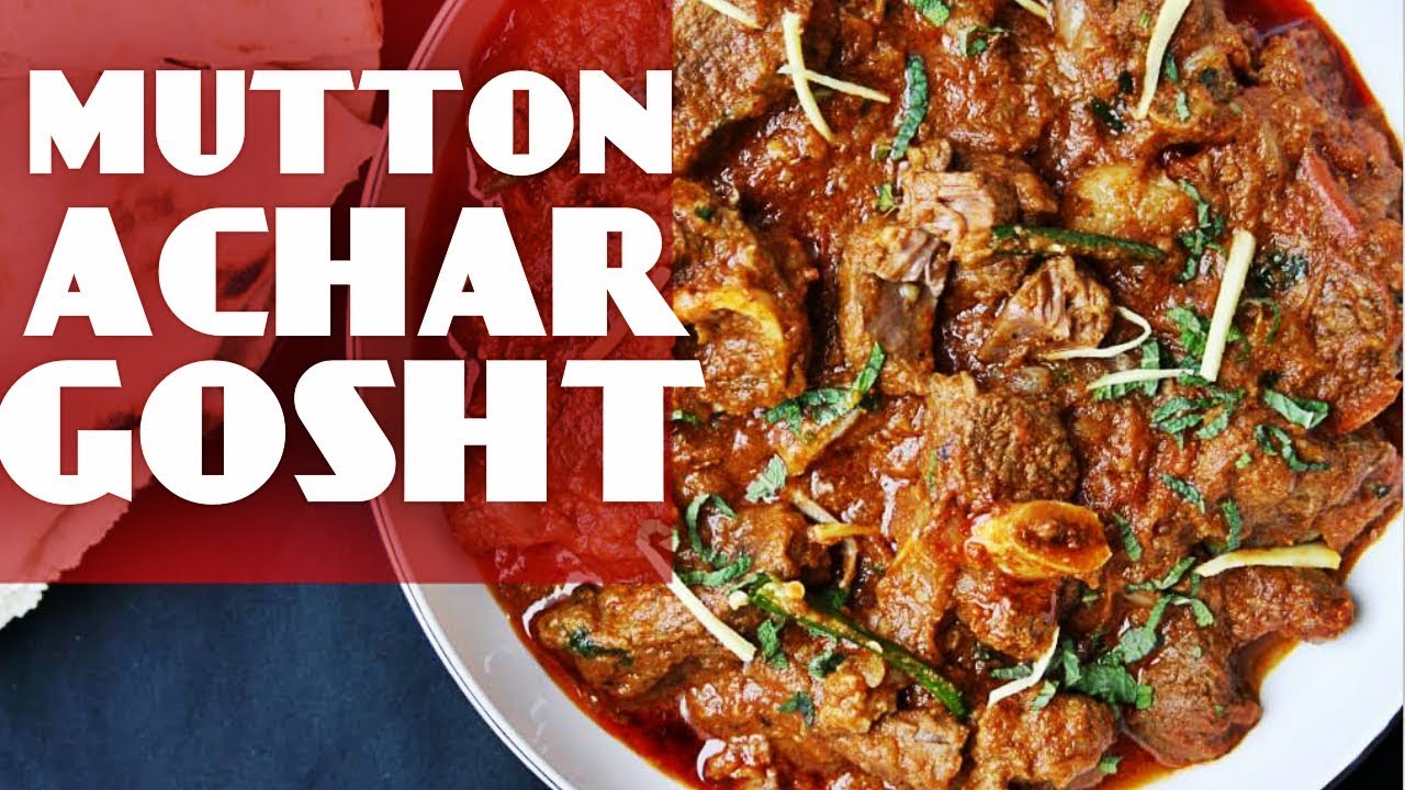 Mutton Achari Handi BY CHEF FOOD - YouTube