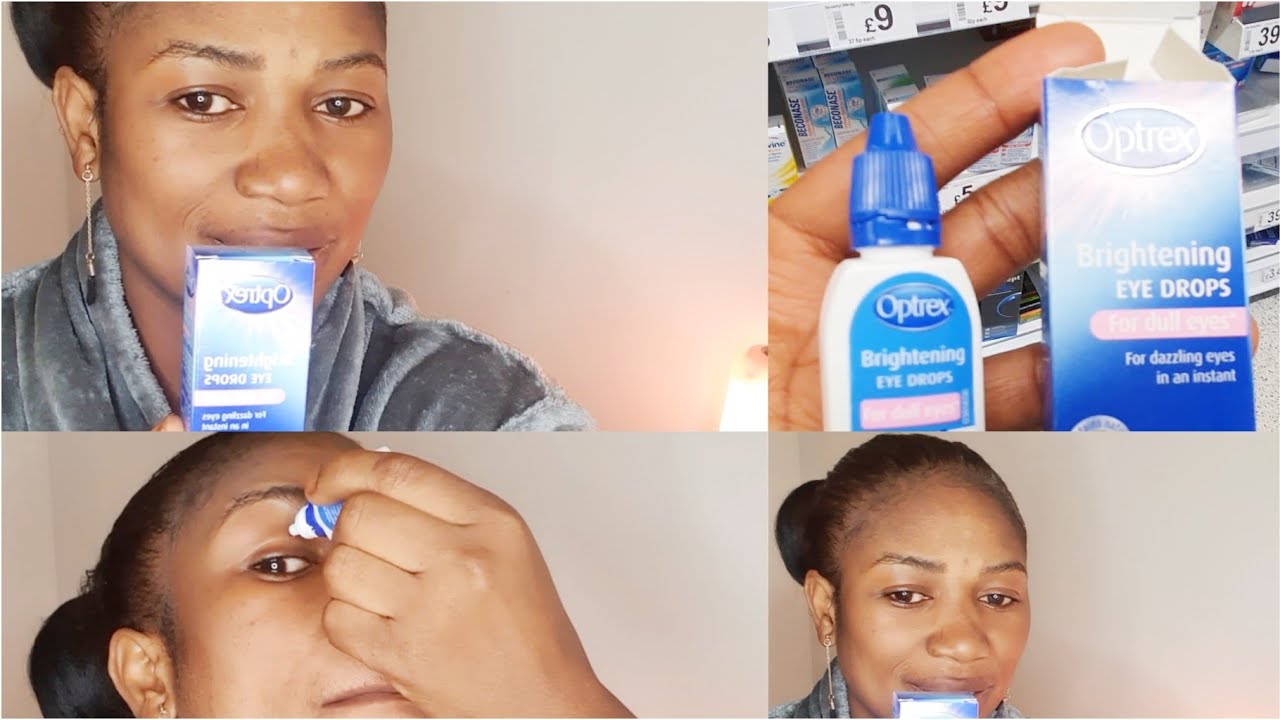 What to use for EYE Brightening //Brightening EYE Drops Night Routine ...
