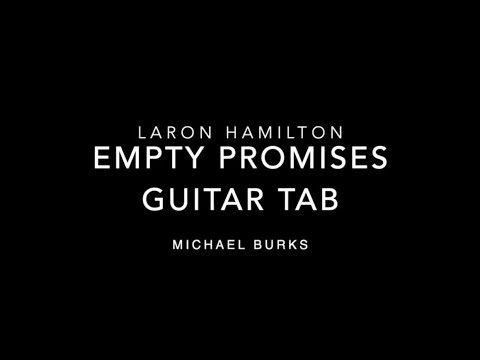 Empty Promises - Michael Burks (guitar tab) - YouTube