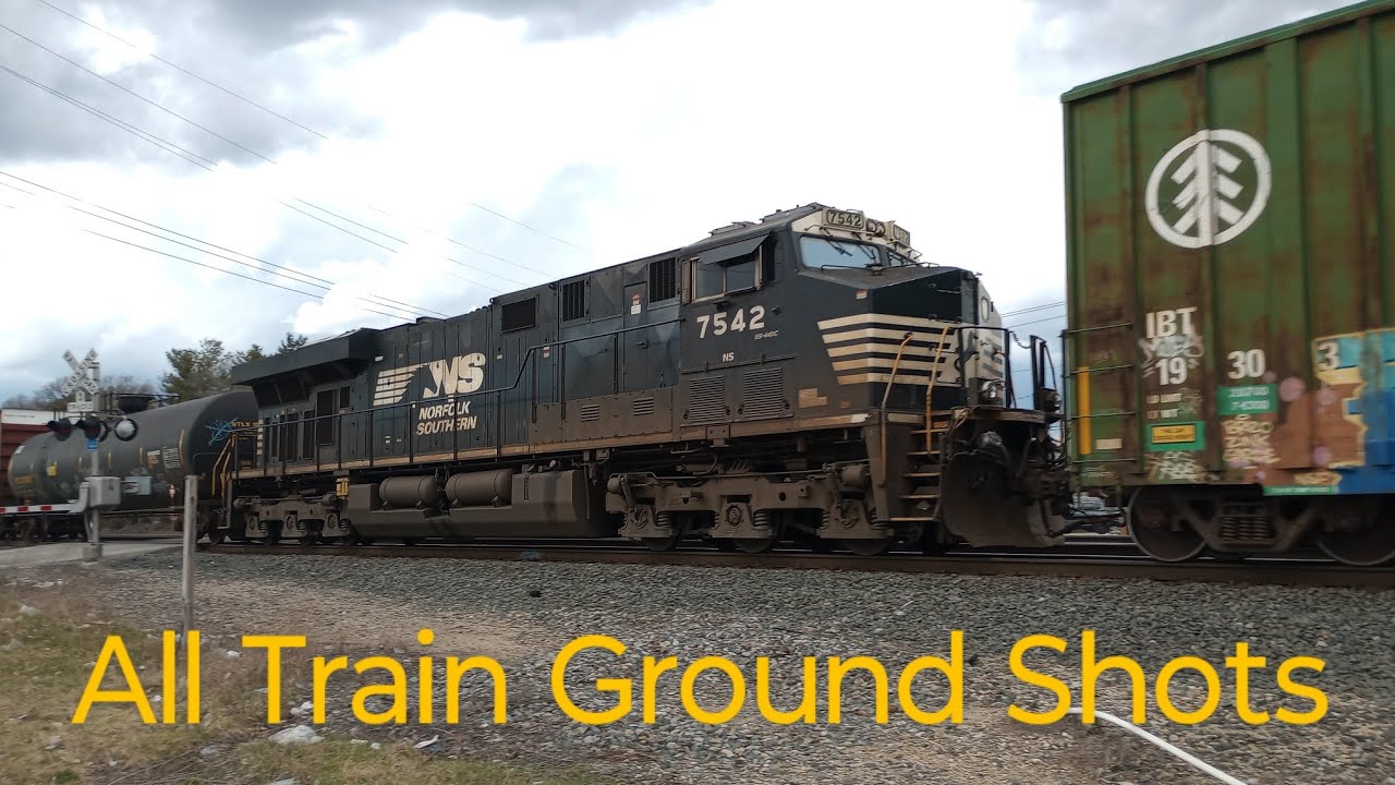 All Train Ground Shots In Elkhart Indiana - YouTube