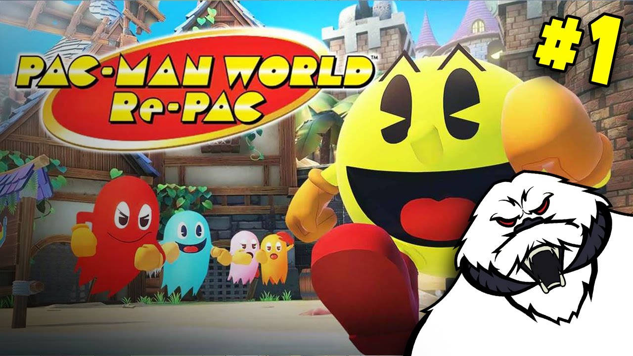 Lets Play Pac-Man World: Re-Pac Pt. 1 | Wampa Stompa Live Stream! - YouTube