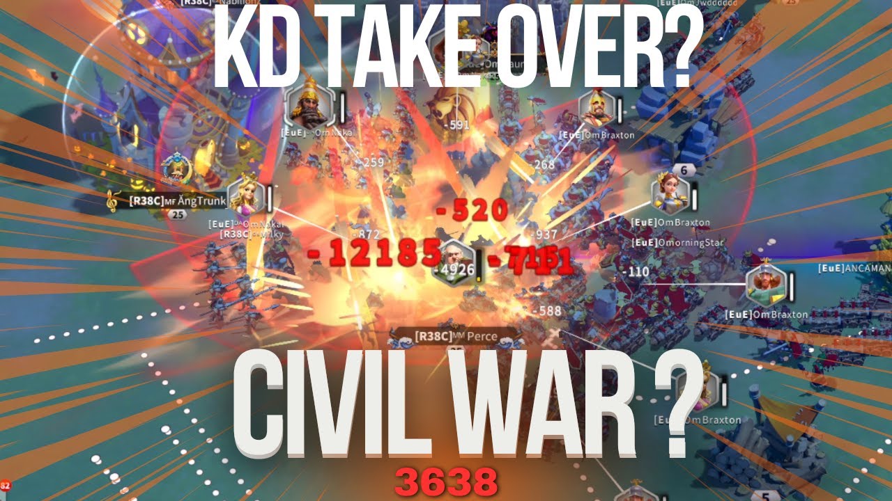 WHAT HAPPENED WITH 3638 | KVK 3 | TAKE OVER KD ??? #rok #rissaandquan # ...