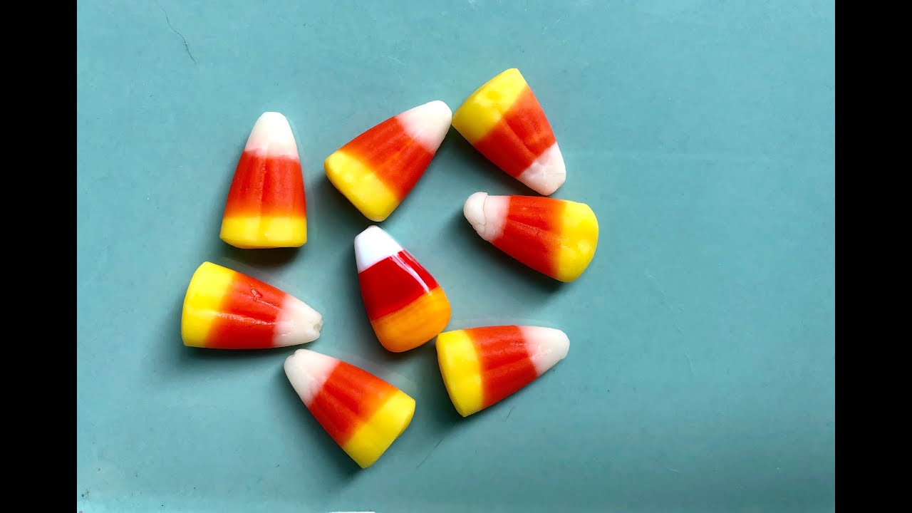 How To Make A Glass Candy Corn Bead with Marcy Lamberson - YouTube