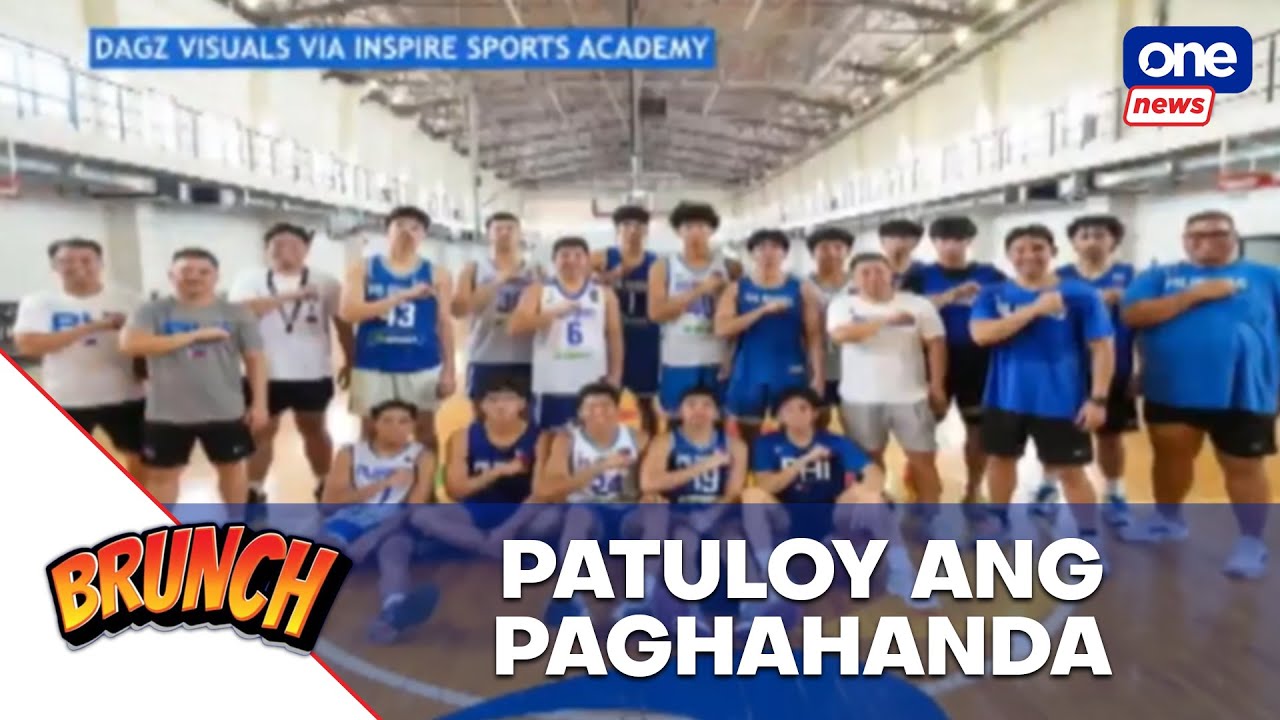 Brunch | Gilas Boys gear up for FIBA U17 World Cup - YouTube