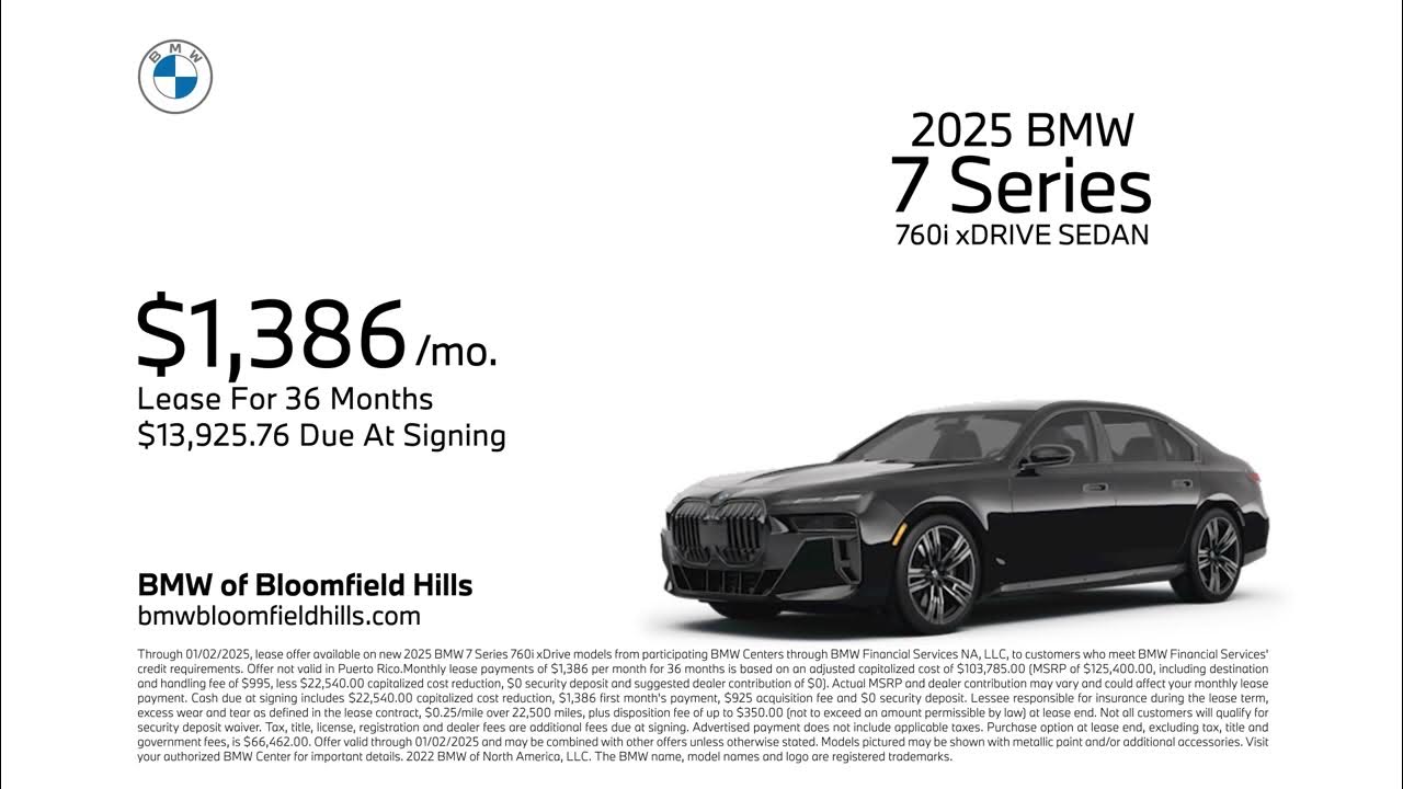 BMW 7 Series 12/05/2024 4643527 - YouTube