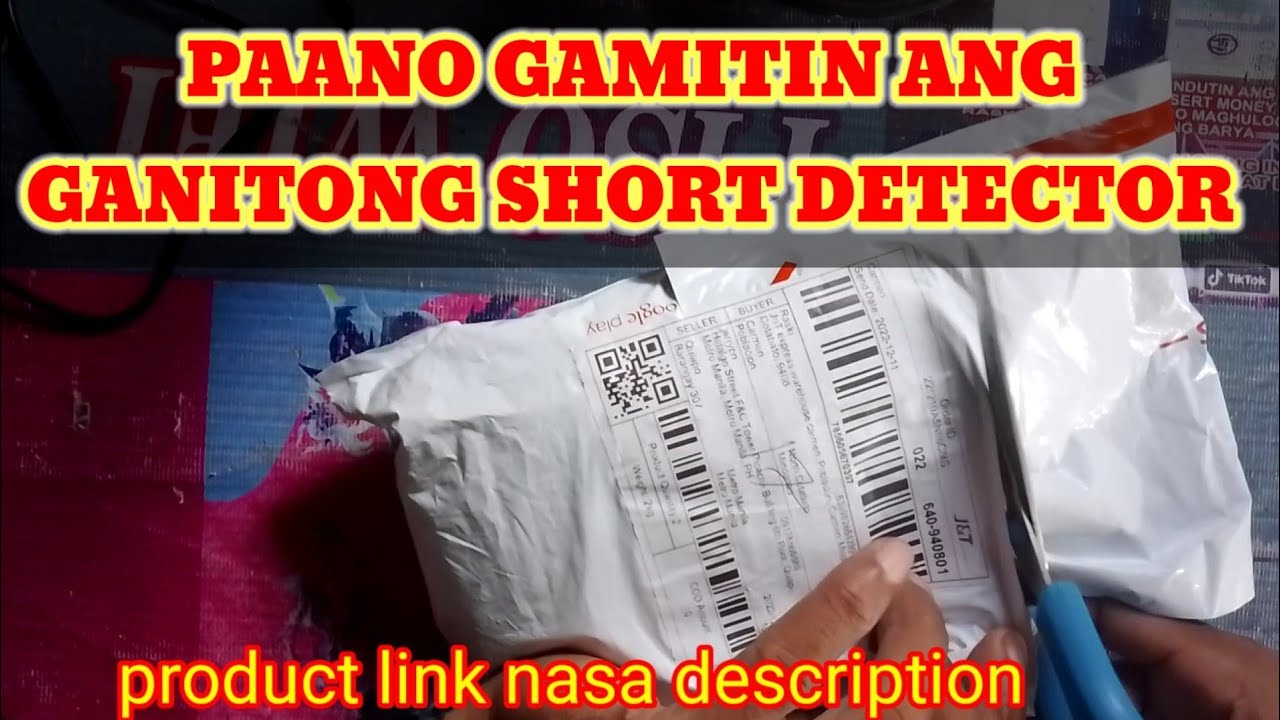 paano gamitin ang short detector - YouTube