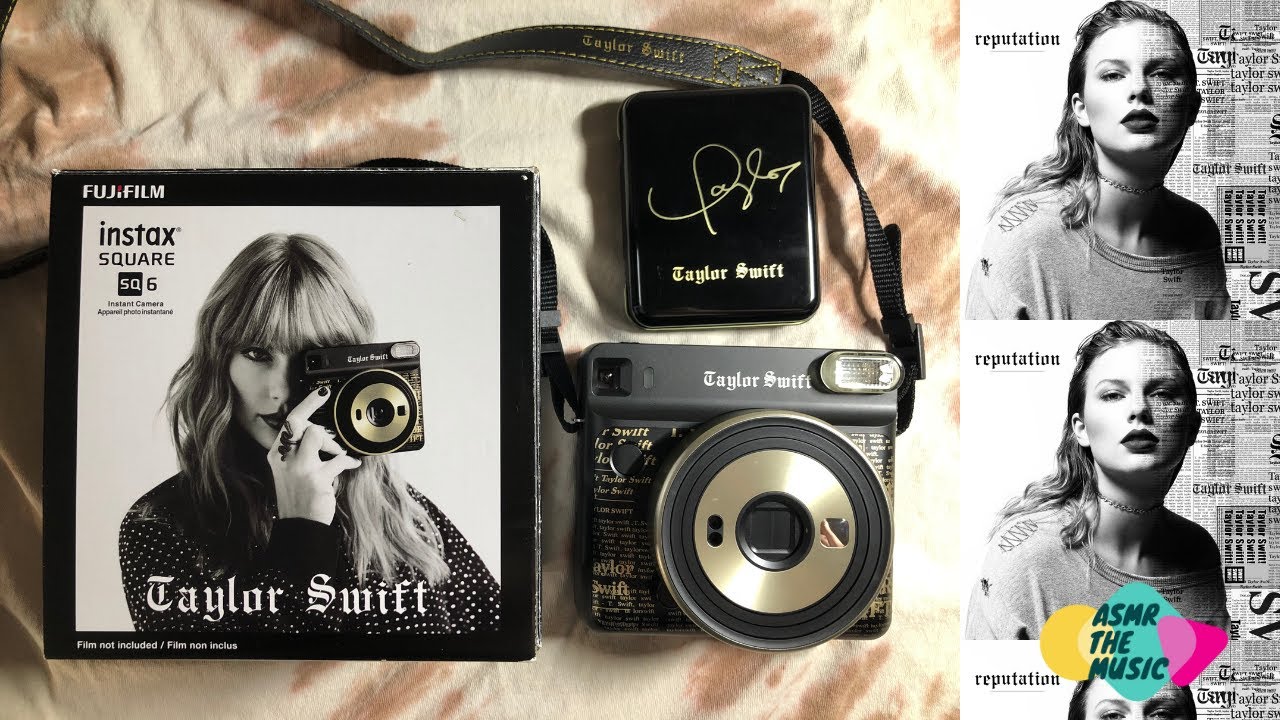 Taylor Swift Reputation Polaroid Camera Instax Square Sq6 📸🐍 Asmr