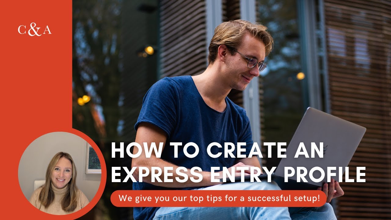 How To Create An Express Entry Profile - YouTube