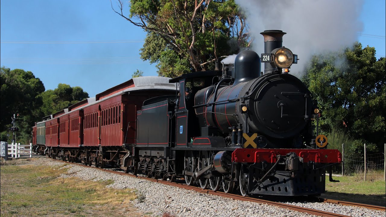 Steamranger Rx224 on the Cockle Train 12/3/22 - YouTube