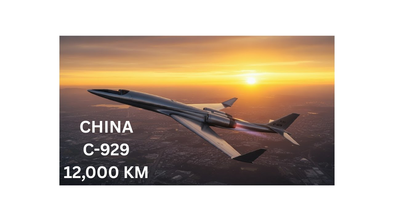 China’s New Plane C-929 Just Flew 12,000 KM Nonstop! - YouTube