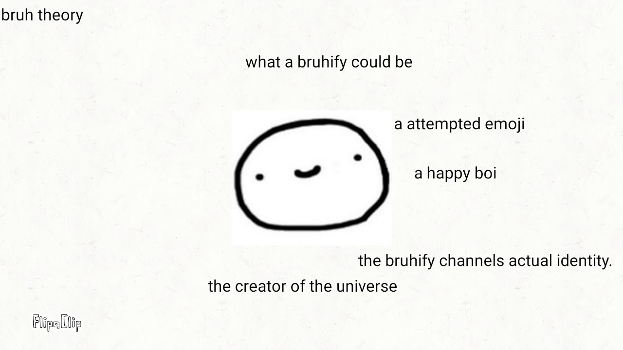 bruhify theory - YouTube
