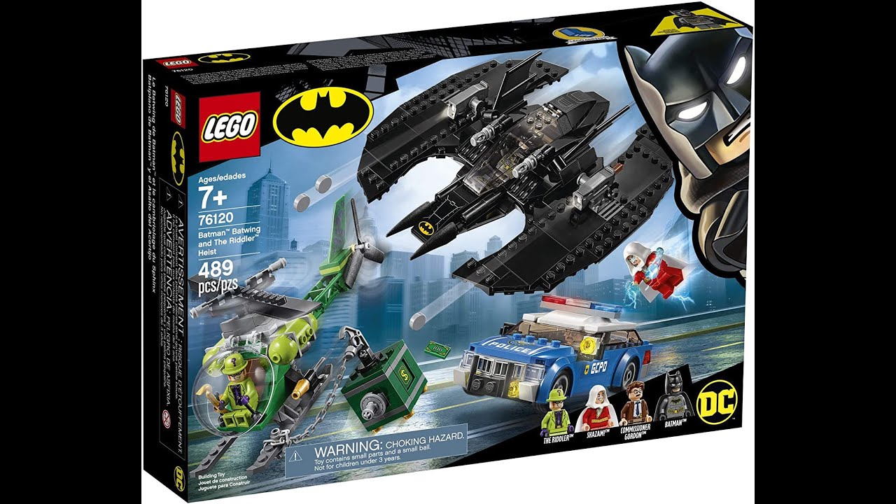 Batman Batwing and The Riddler Heist LEGO set #76120 - YouTube