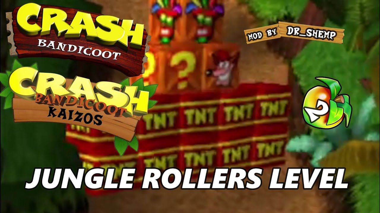 Crash Bandicoot Speed Hard MOD 2022 Retrospective #2 Jungle Rollers - YouTube