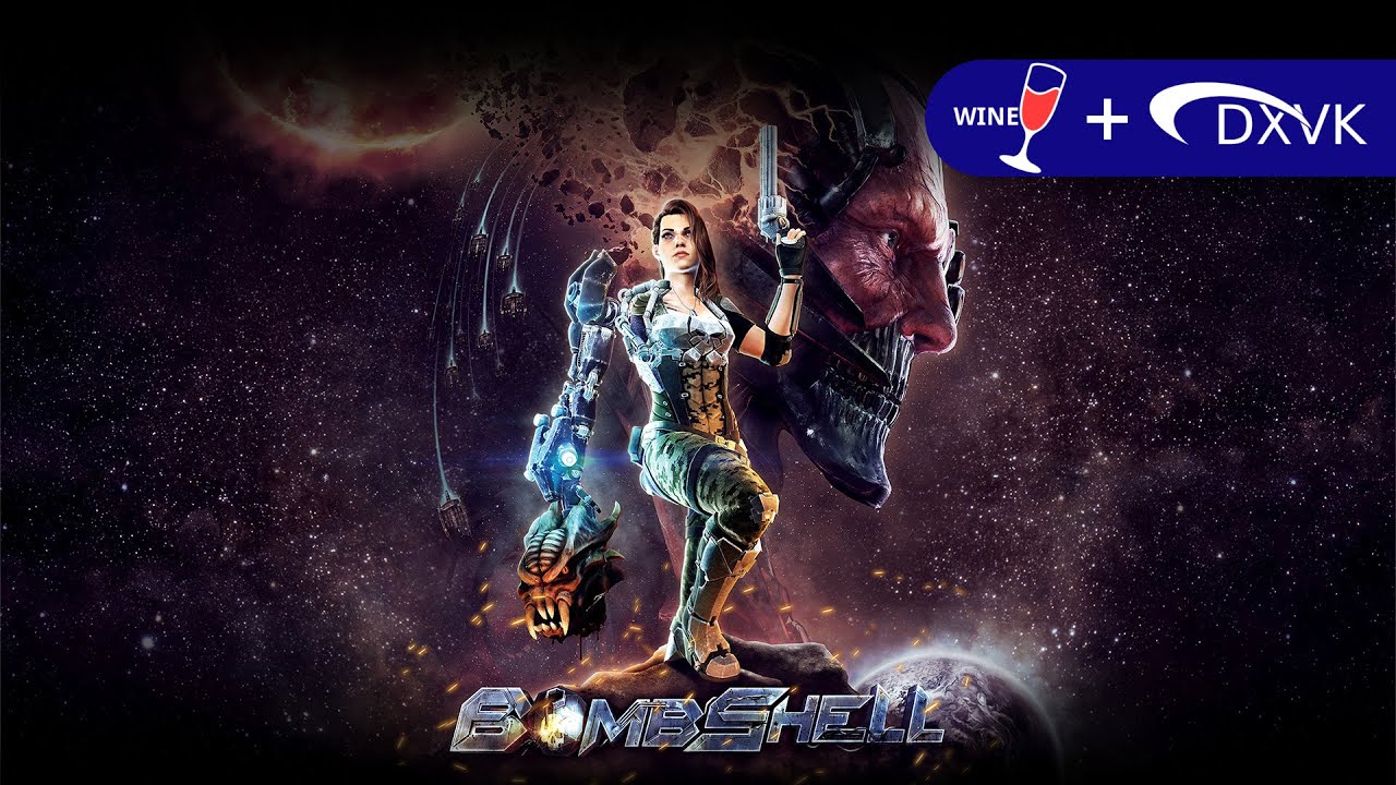 Bombshell - Wine Staging 5.5 / eSync / DXVK - YouTube