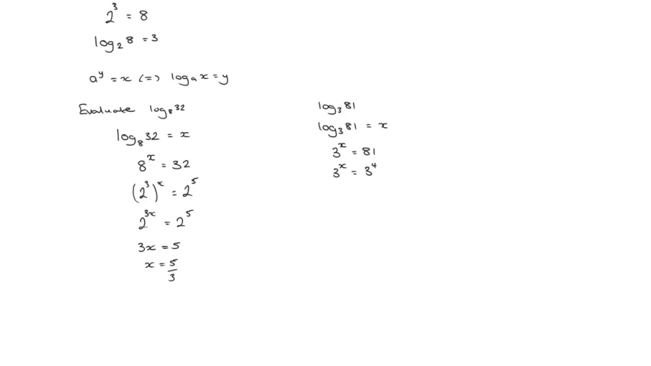 Logs. What is a log? - YouTube