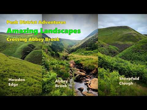 Crossing Abbey Brook a Watery Shortcut #peakdistrict #hiking