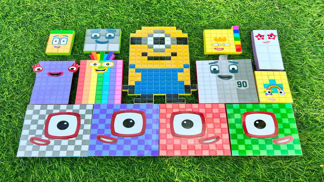 Looking for Numberblocks Puzzle Tetris NEW 836 Space ASMR! Numberblocks ...