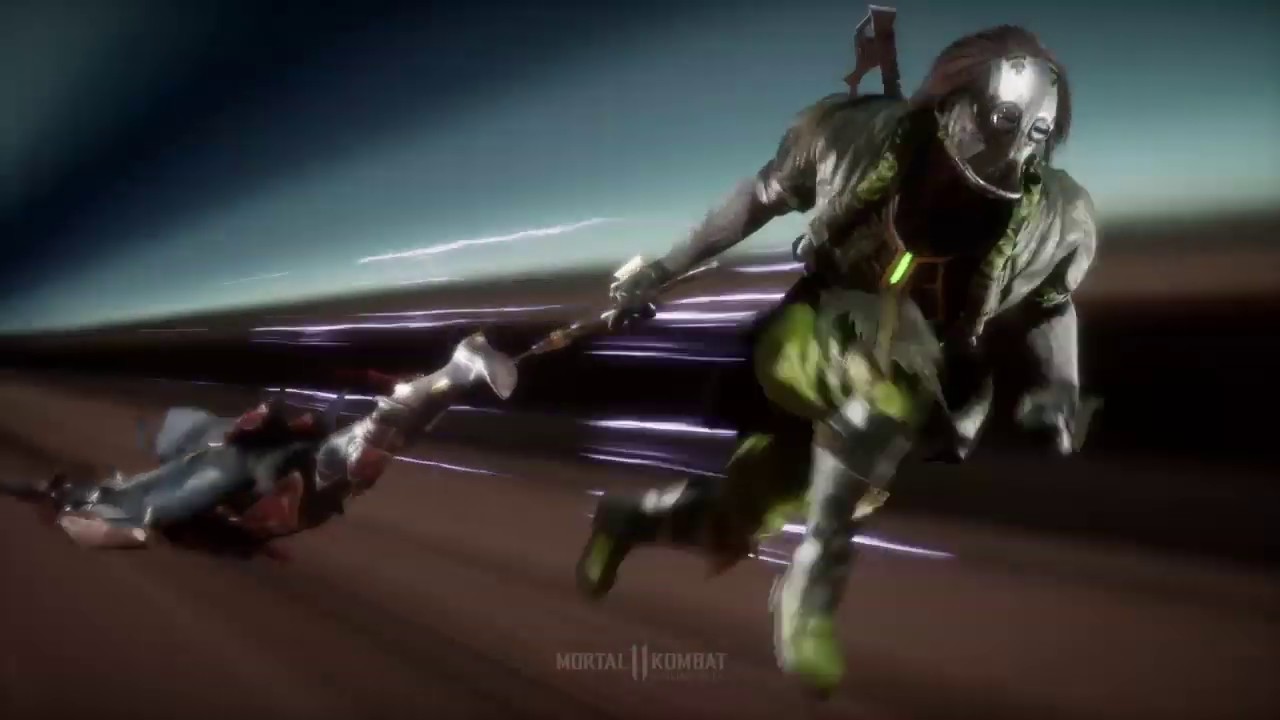 Mortal Kombat 11 Beta Kabal Road Rash Fatality Finisher - YouTube