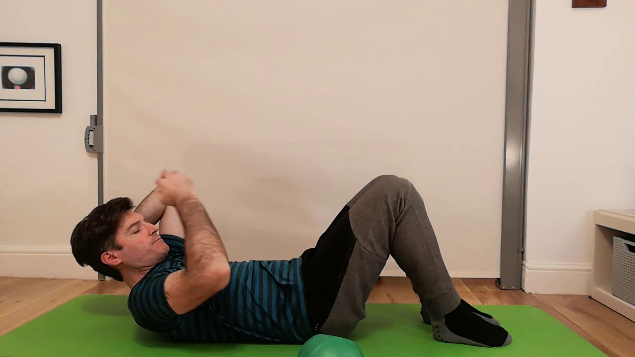 Curl up, the pilates method - YouTube
