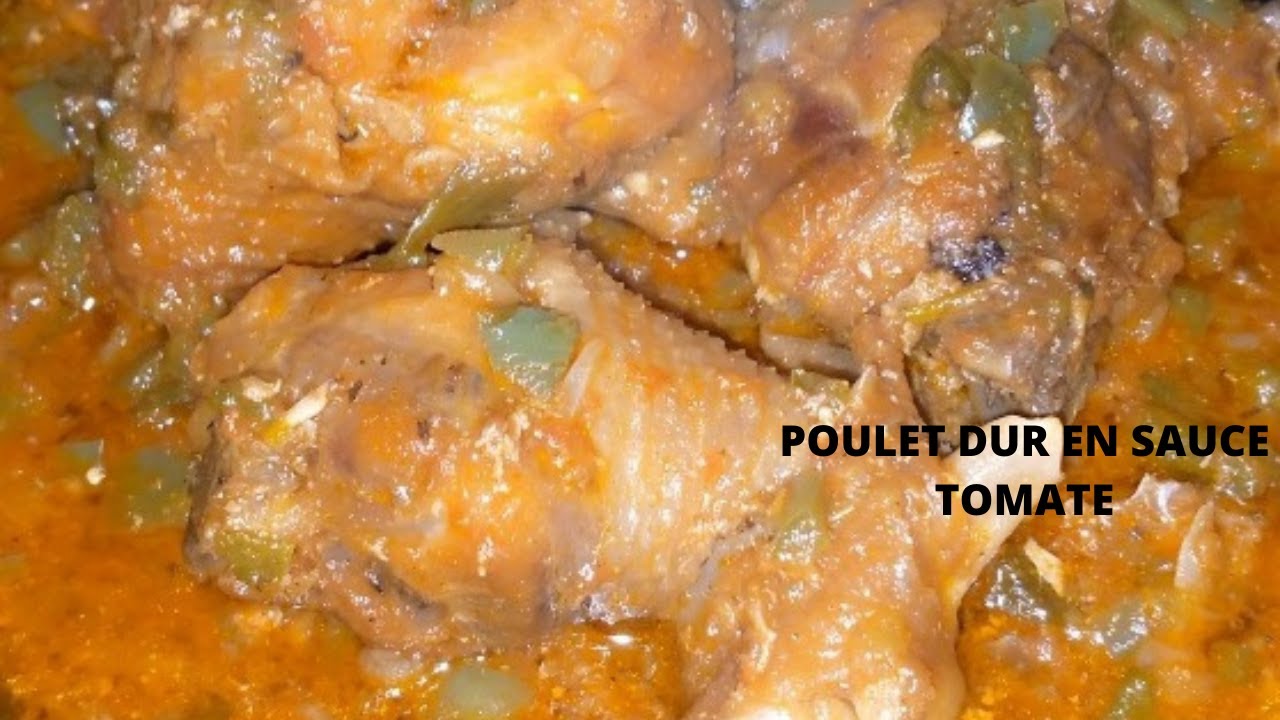 Poulet dur recette : Poulet dur en sauce tomate et aux poivrons verts ...