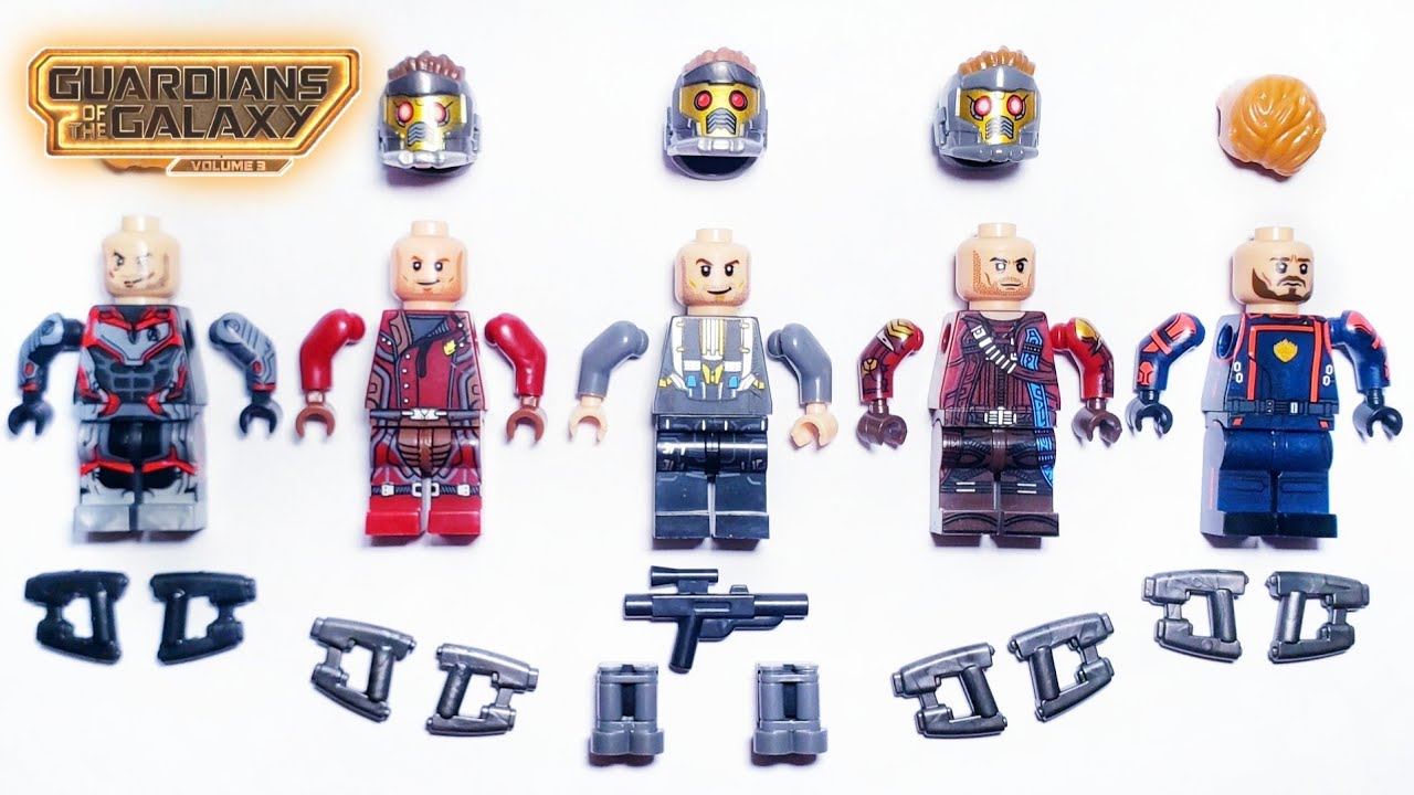 Lego Marvel Star-lord | Guardians of The Galaxy - YouTube