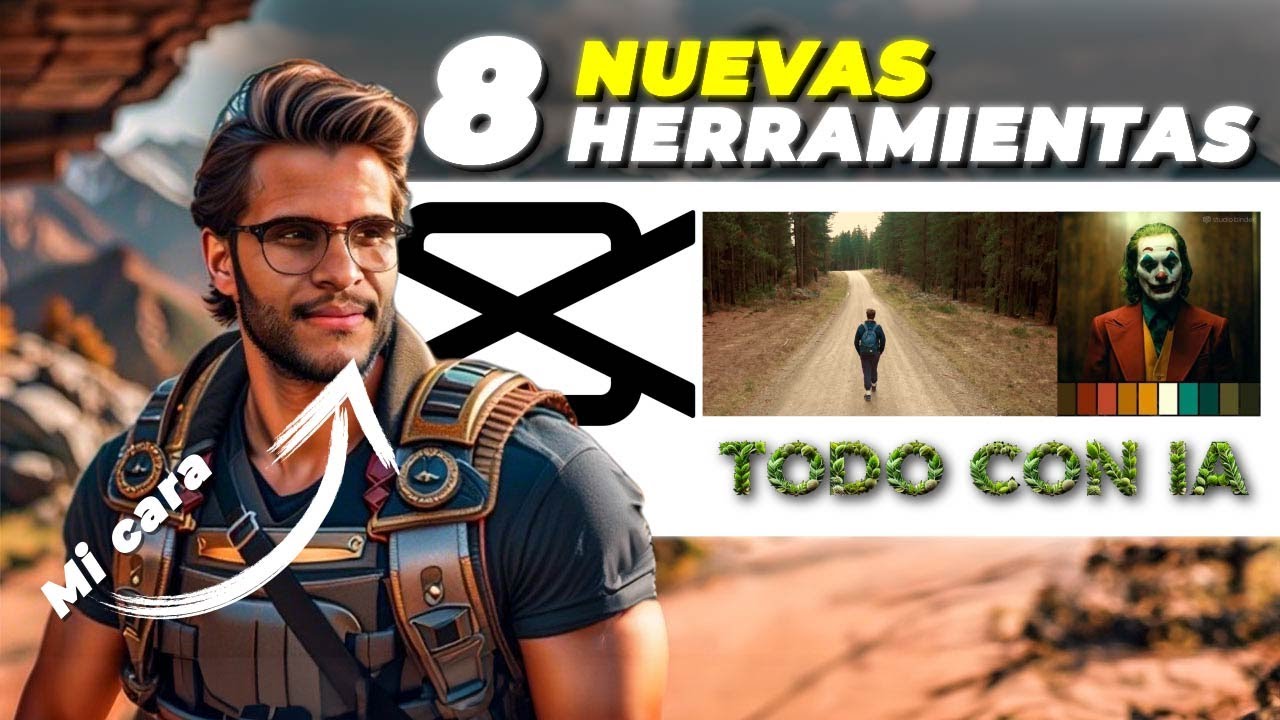 8 NUEVAS HERRAMIENTAS en CAPCUT 2024 📲 (Crea Imágenes y Textos con IA ...