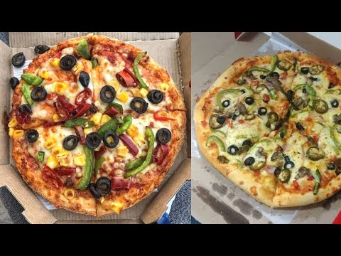 Domino's veg extravaganza pizza || Domino's Pizza || pizza || Domino's ...