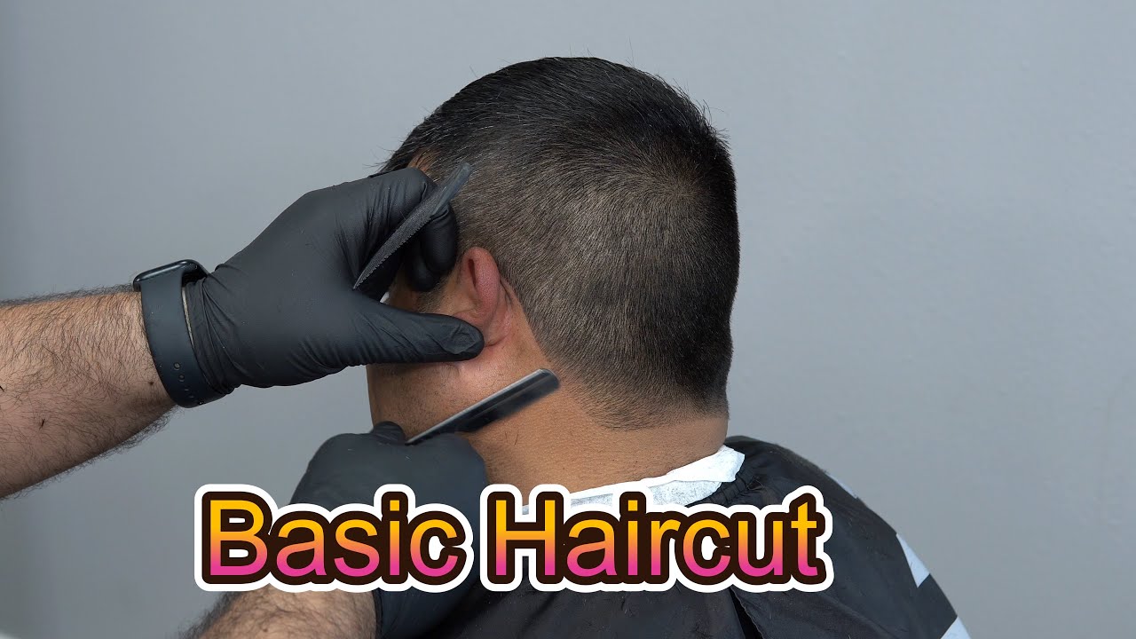 Basic Haircut in 4 Minutes! - YouTube