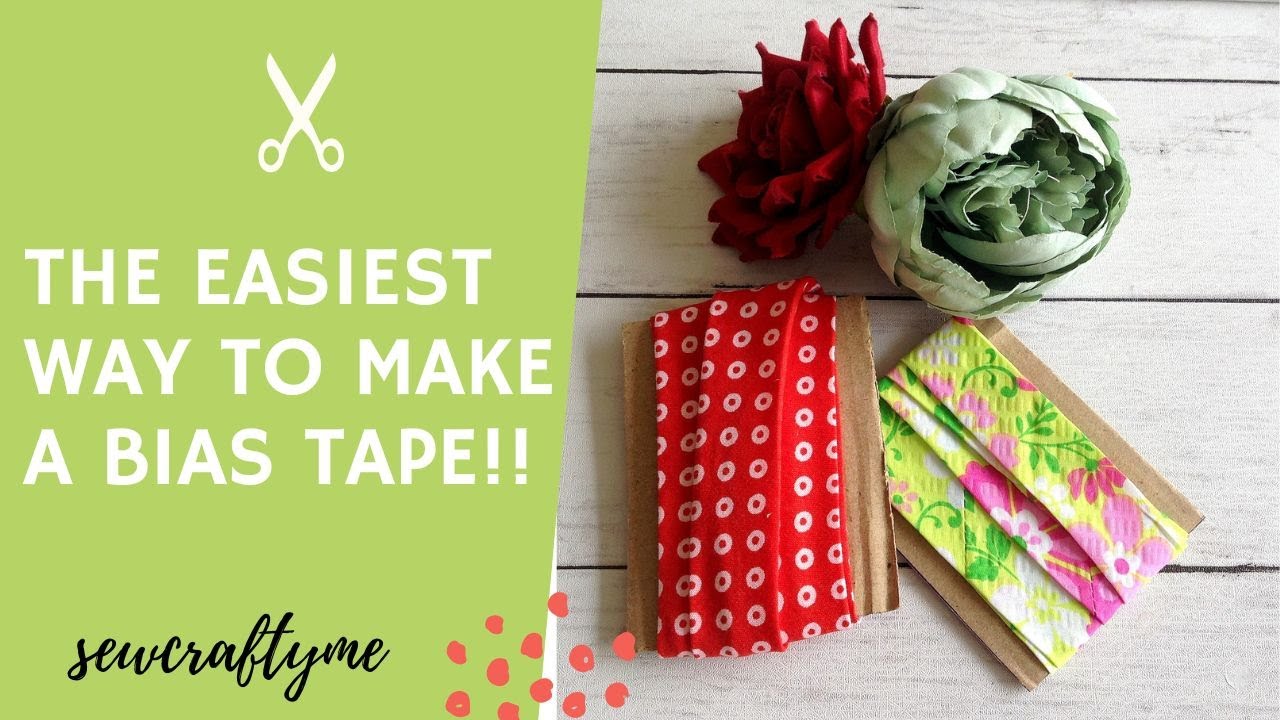 How to Make Bias Tape the Easy Way - YouTube