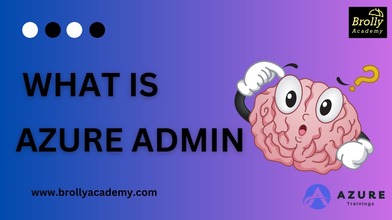 What is azure admin ? - Overview of azure admin - YouTube