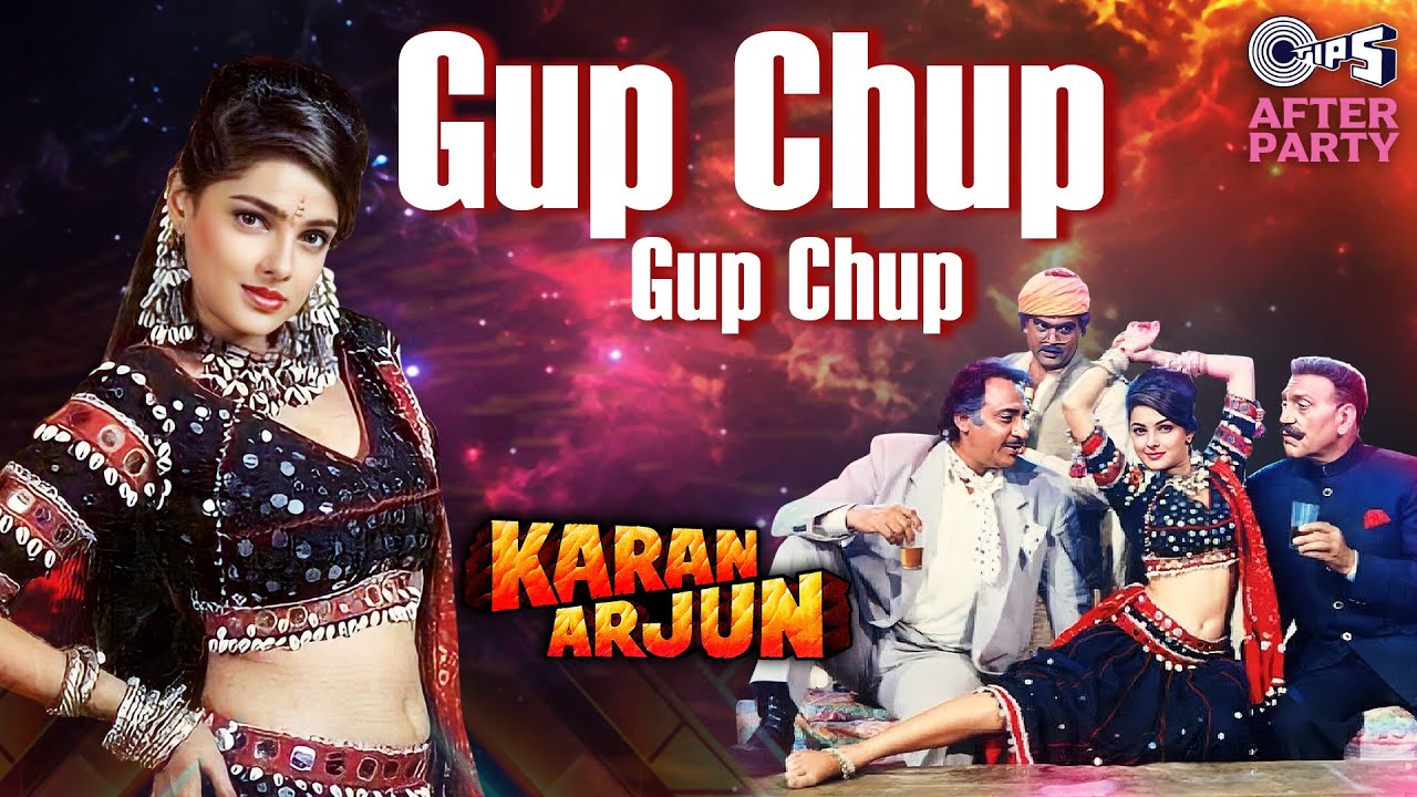 Gup Chup Gup Chup | Mujhko Ranaji Maaf Karna | Karan Arjun | Mamta ...