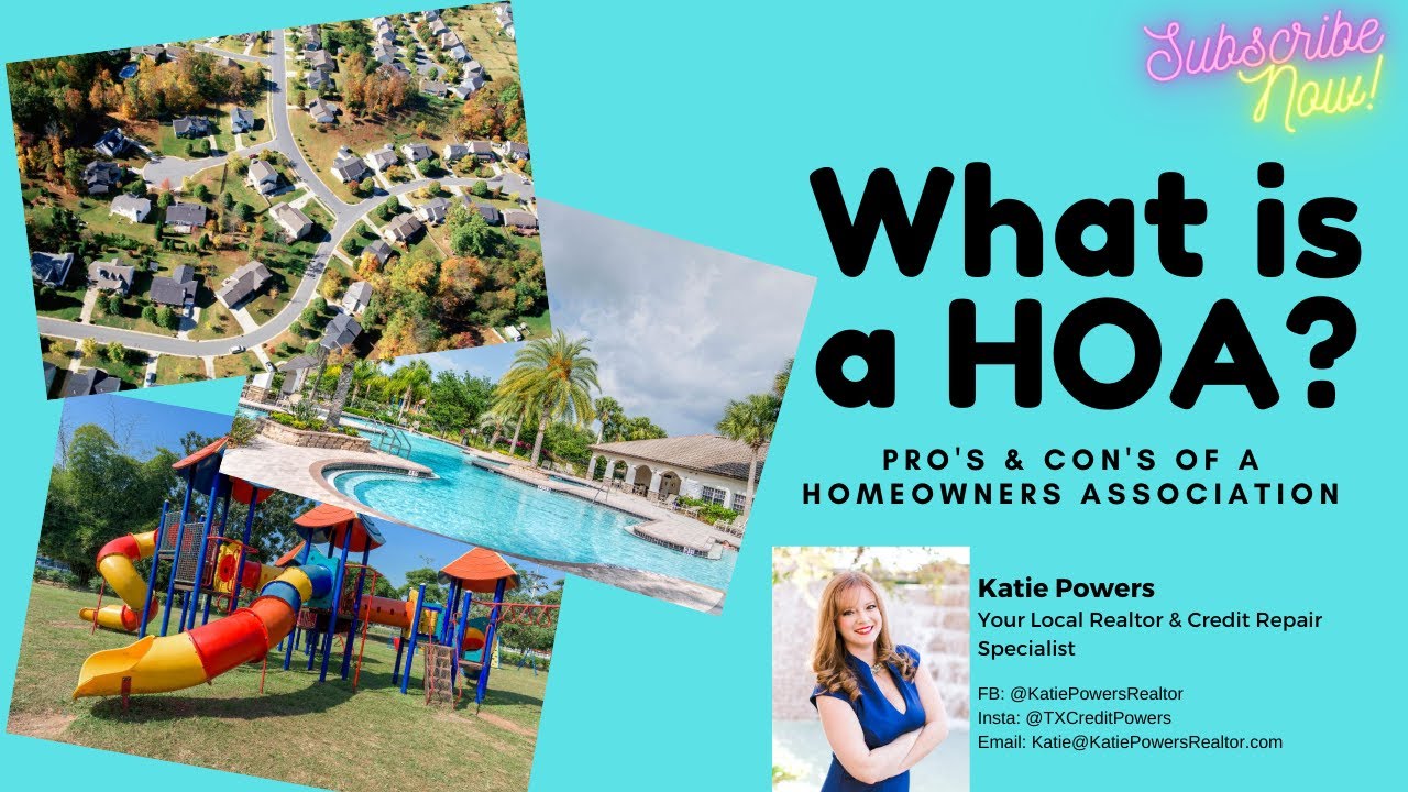 What is a HOA? Pro's and Con's of a Homeowner's Association! - YouTube