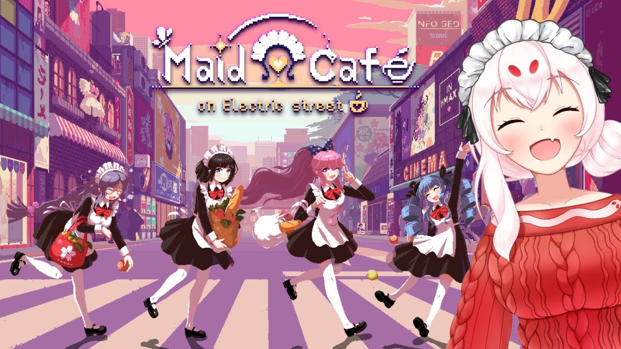 【Maid Cafe on Electric Street】Cozy Maid Manager Arc?! LET'S GO! - YouTube