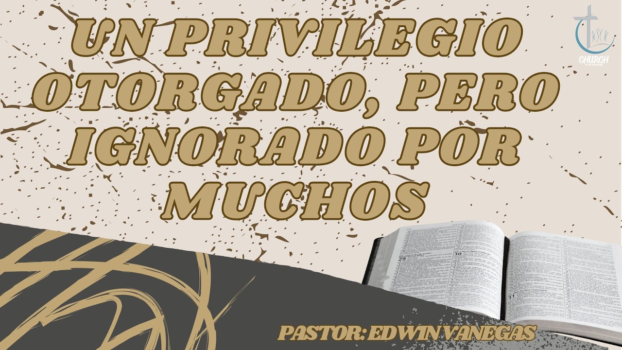 Un privilegio otorgado, pero ignorado por muchos - YouTube