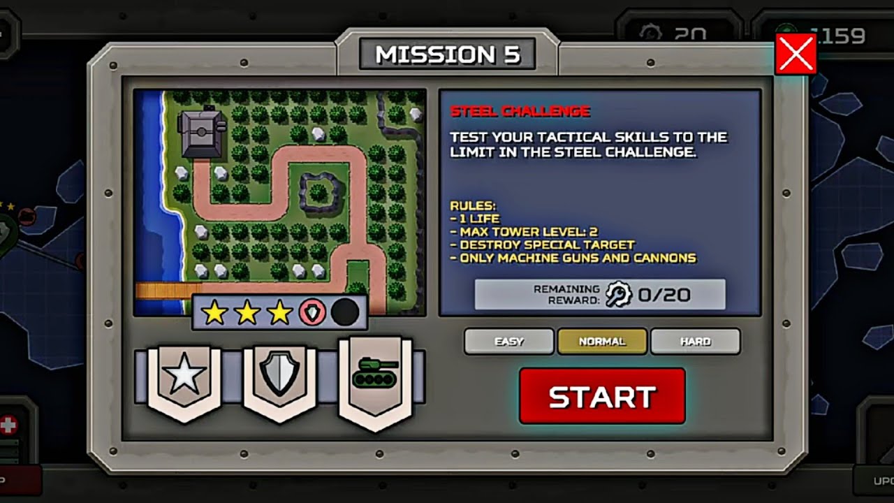 Tactical War 2 Campaign Mode : Alliance : Mission 5 : Steel Challenge ...