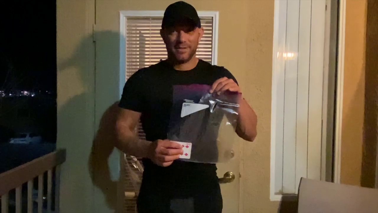 The Vanishing Card Magic Trick with Comedy Magician Chad Chesmark - YouTube