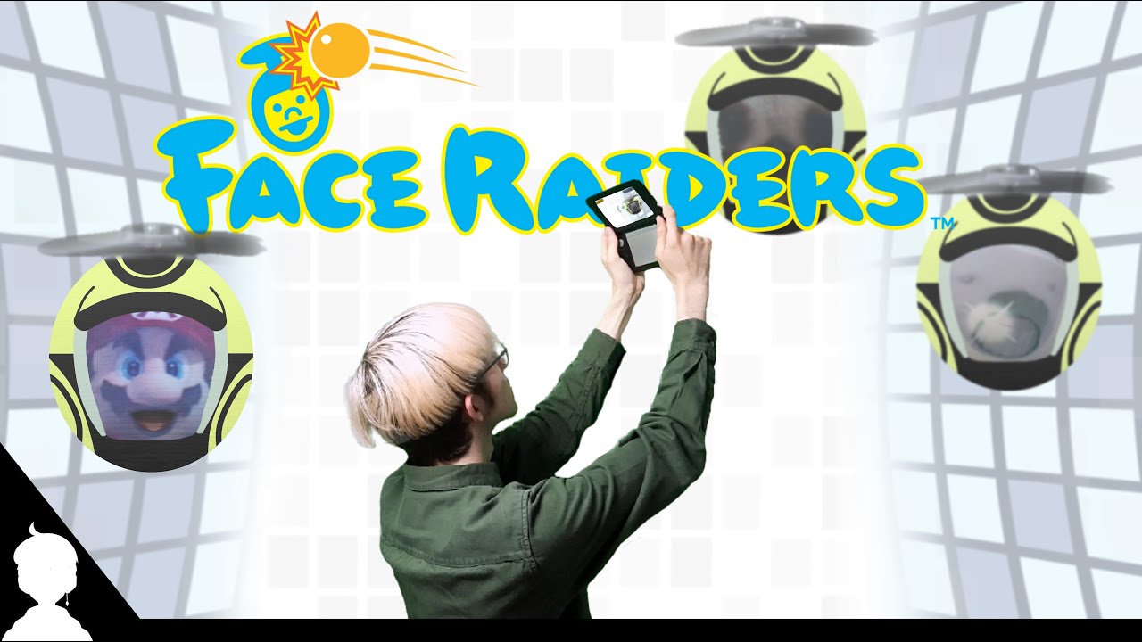 Face Raiders | Fliegende Gesichter auf dem 3DS - YouTube