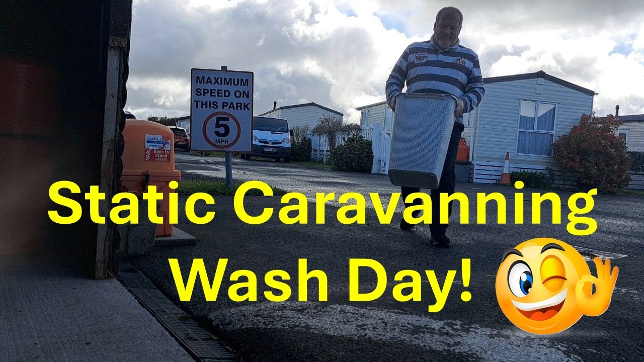 Wash Day Static Caravanning - YouTube