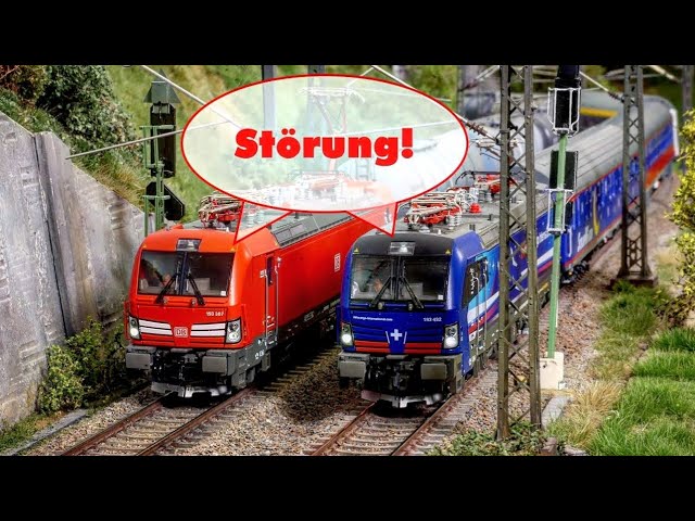 Modelleisenbahn H0 Betrieb XXL @Alex.Anlage