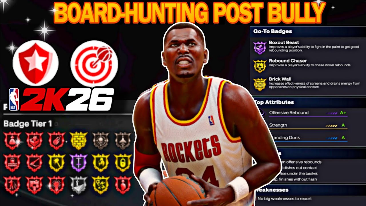 BEST BIG MAN BUILD NBA 2K26 - SHOOTING CENTER - YouTube