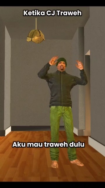 GTA SAN ANDREAS: Solat Traweh Kilat #shorts #tarawih - YouTube