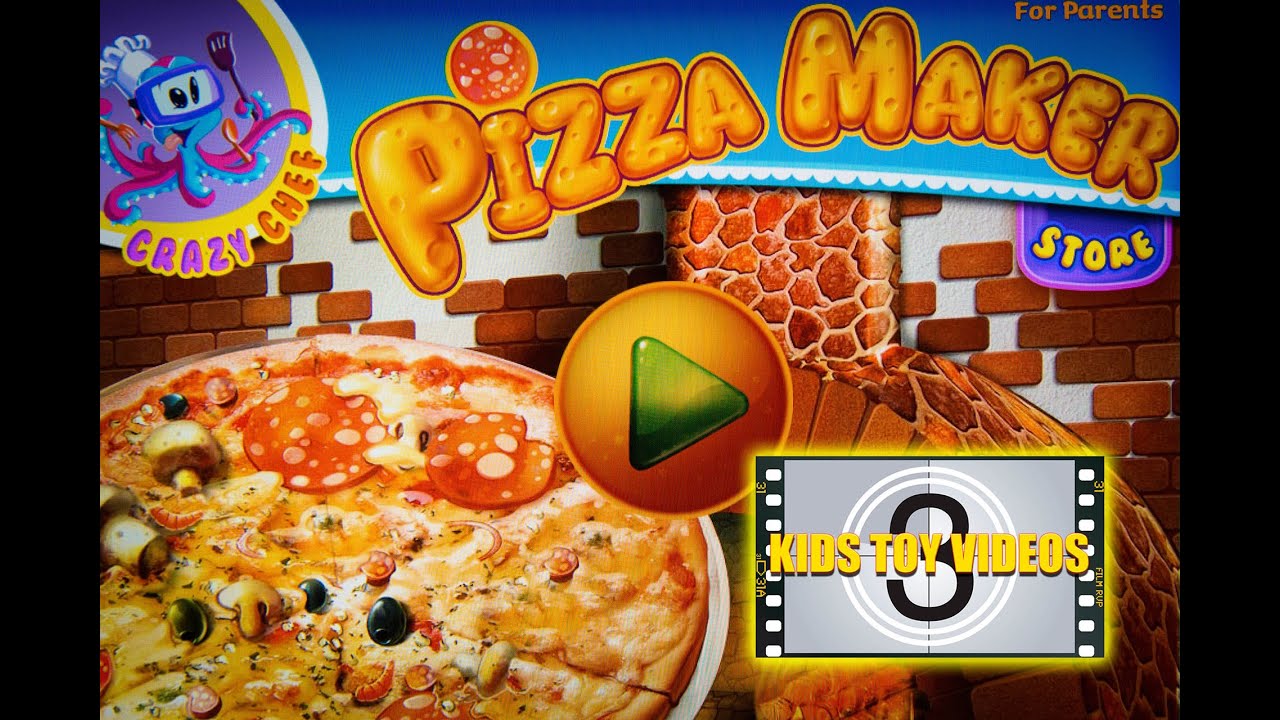 Tabtale Pizza Crazy Chef Pizza Maker App Video - YouTube