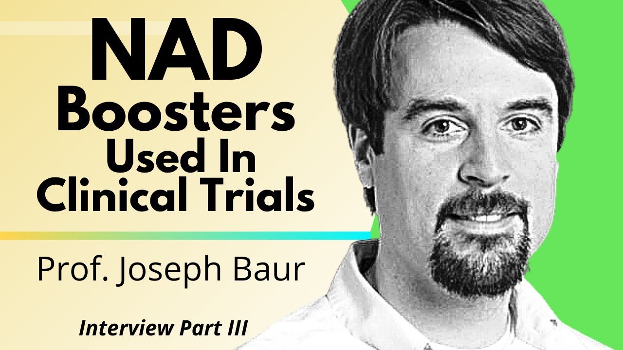 NAD Boosters Used In Clinical Trials | Prof Joseph Baur Series 2 Ep3 ...