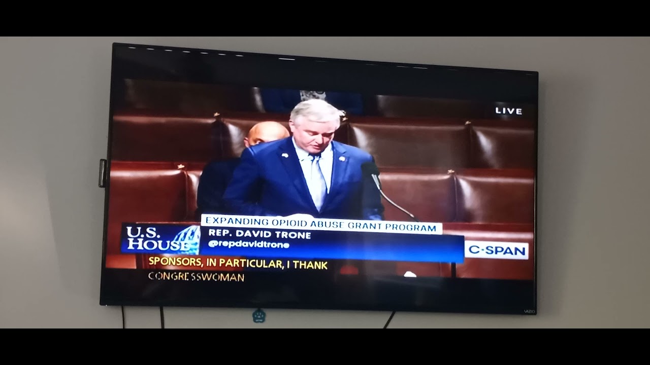MD REP DAVID TRONE HR 2379 BIPARTISAN OPIODABUSE GRANT - YouTube