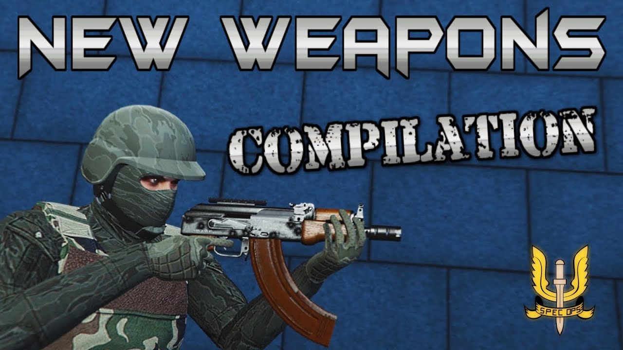 GTA 5 - Compact rifle / Double barreled shotgun - Compilation [Free Aim ...